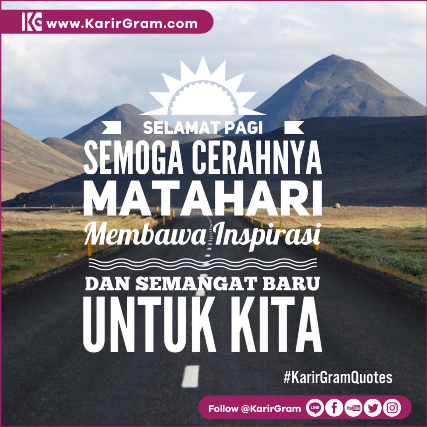 Happy Saturday Siapa yang masih tetap SEMANGAT berjuang di – Karir Gram