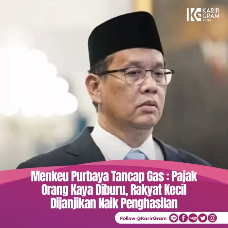 Menteri Keuangan (Menkeu) Purbaya Yudhi Sadewa mengumumkan arah ...