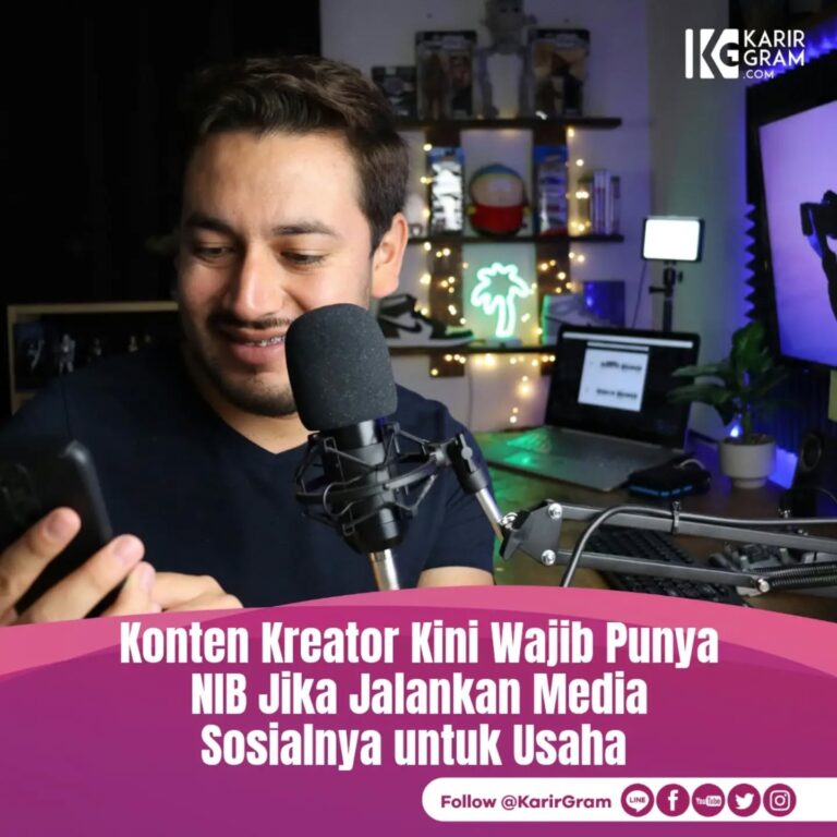 Pemerintah resmi memasukkan konten kreator dan aktivitas monetisasi ...